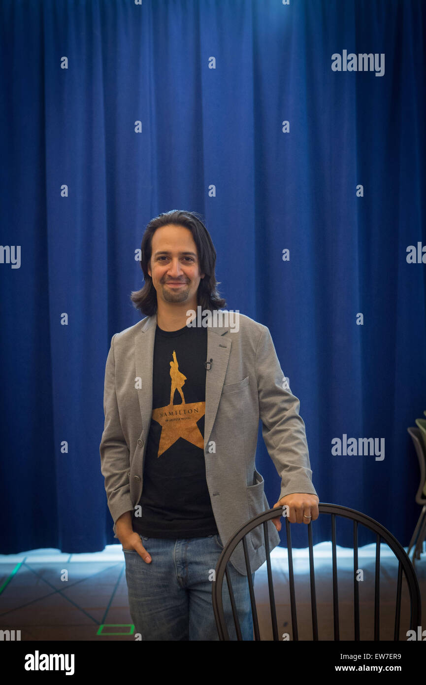 Hamilton Cast And Lin Manuel Miranda High Resolution Stock Photography ...