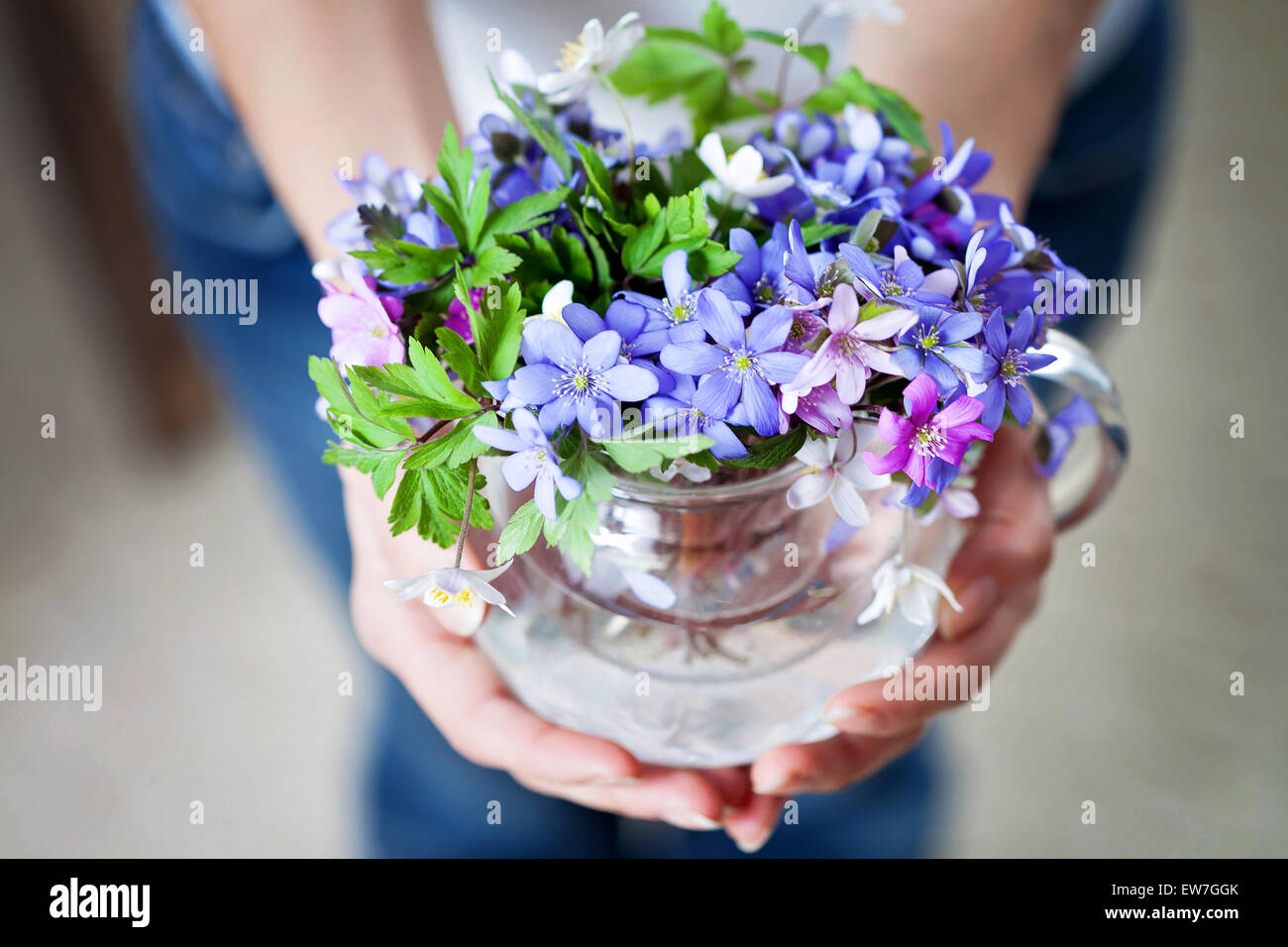 Prom girl flowers hi-res stock photography and images - Alamy