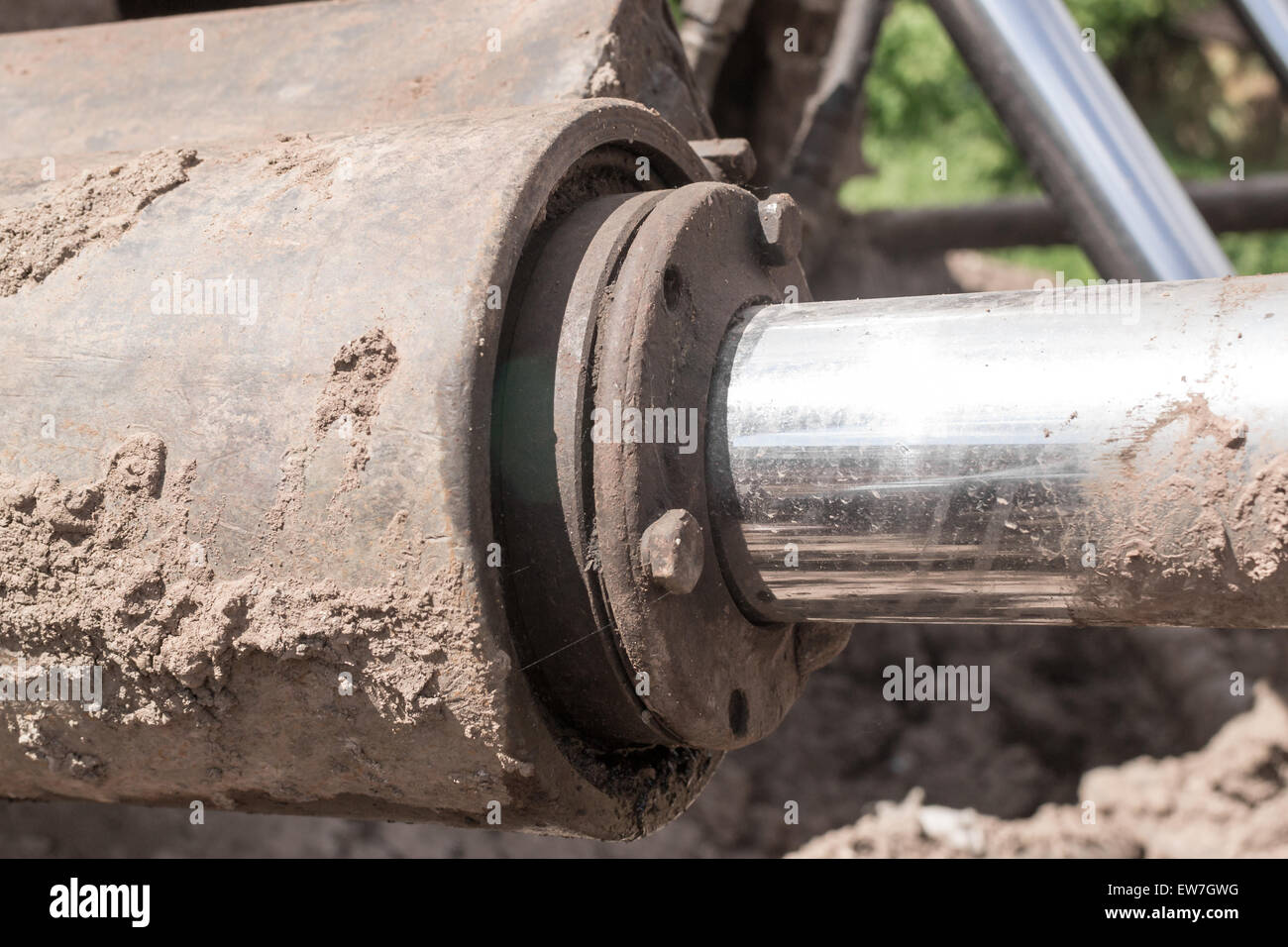Hydraulic piston hi-res stock photography and images - Alamy