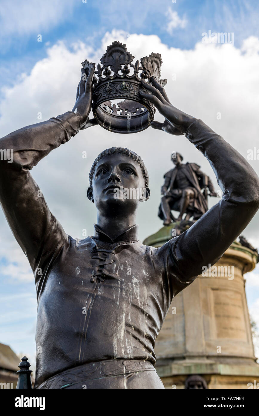 Prince hal statue stratford on avon hi-res stock photography and images ...