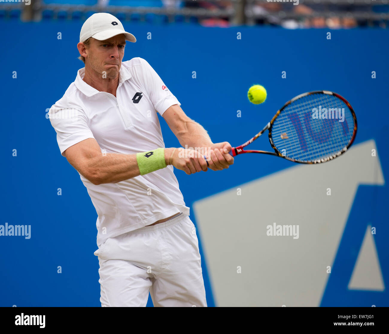 London, UK. 19th June, 2015. Queens Aegon Championship Tennis. Kevin ...