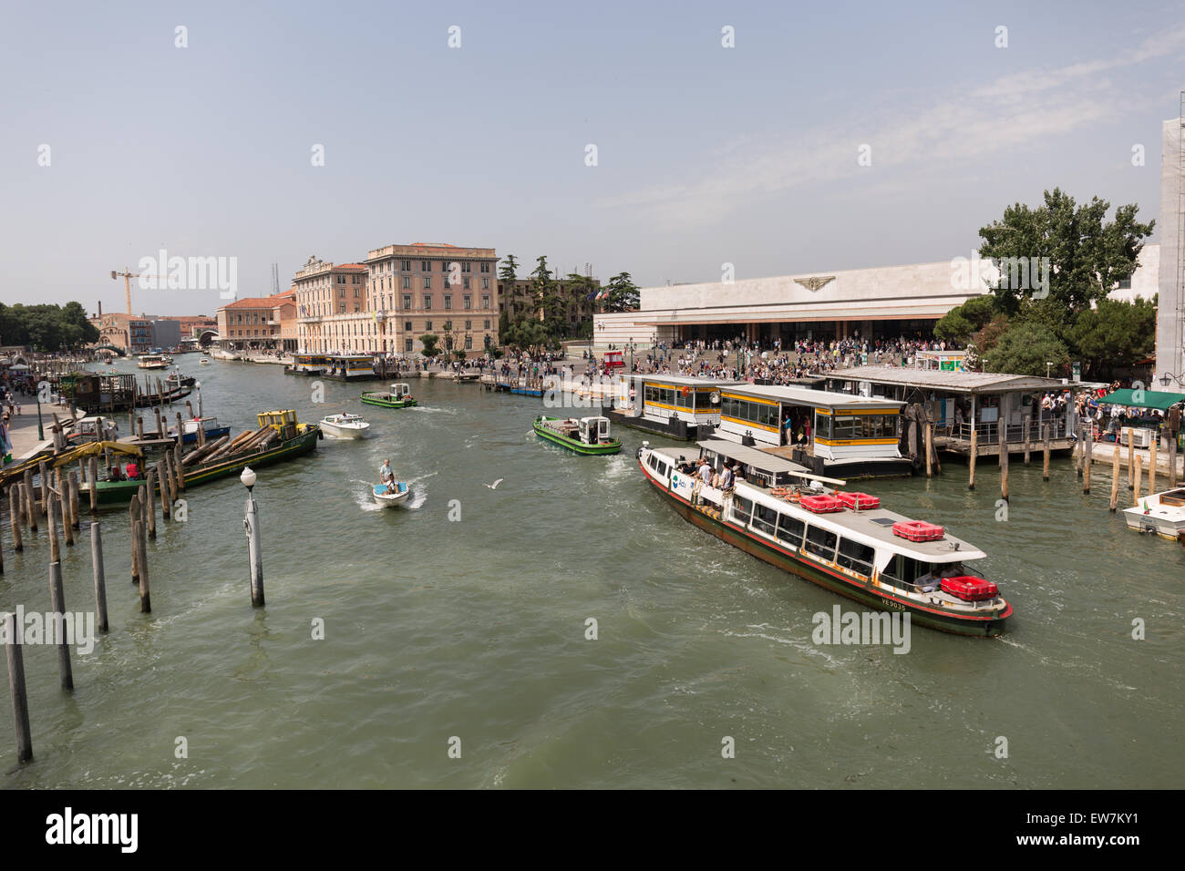 Ferrovia railway station Venice Italy Stock Photo - Alamy