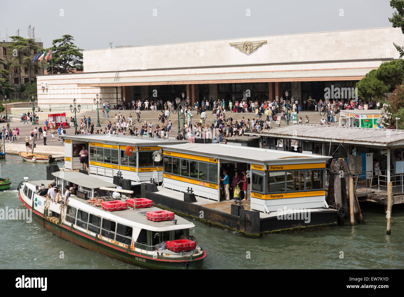 Ferrovia railway station Venice Italy Stock Photo - Alamy