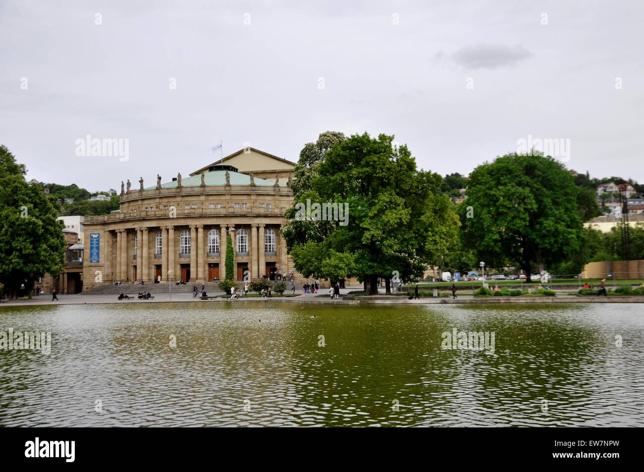 Stuttgart State Theatre, Germany Stock Photo - Alamy