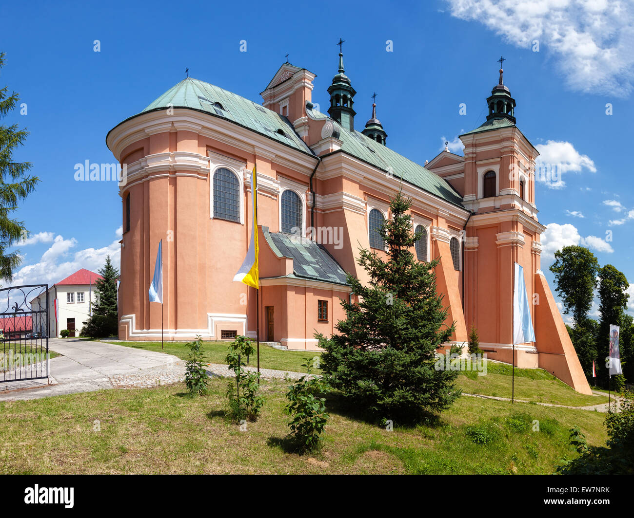 Sanctuary of Saint Anthony Padewski in Radecznica, Poland Stock Photo ...