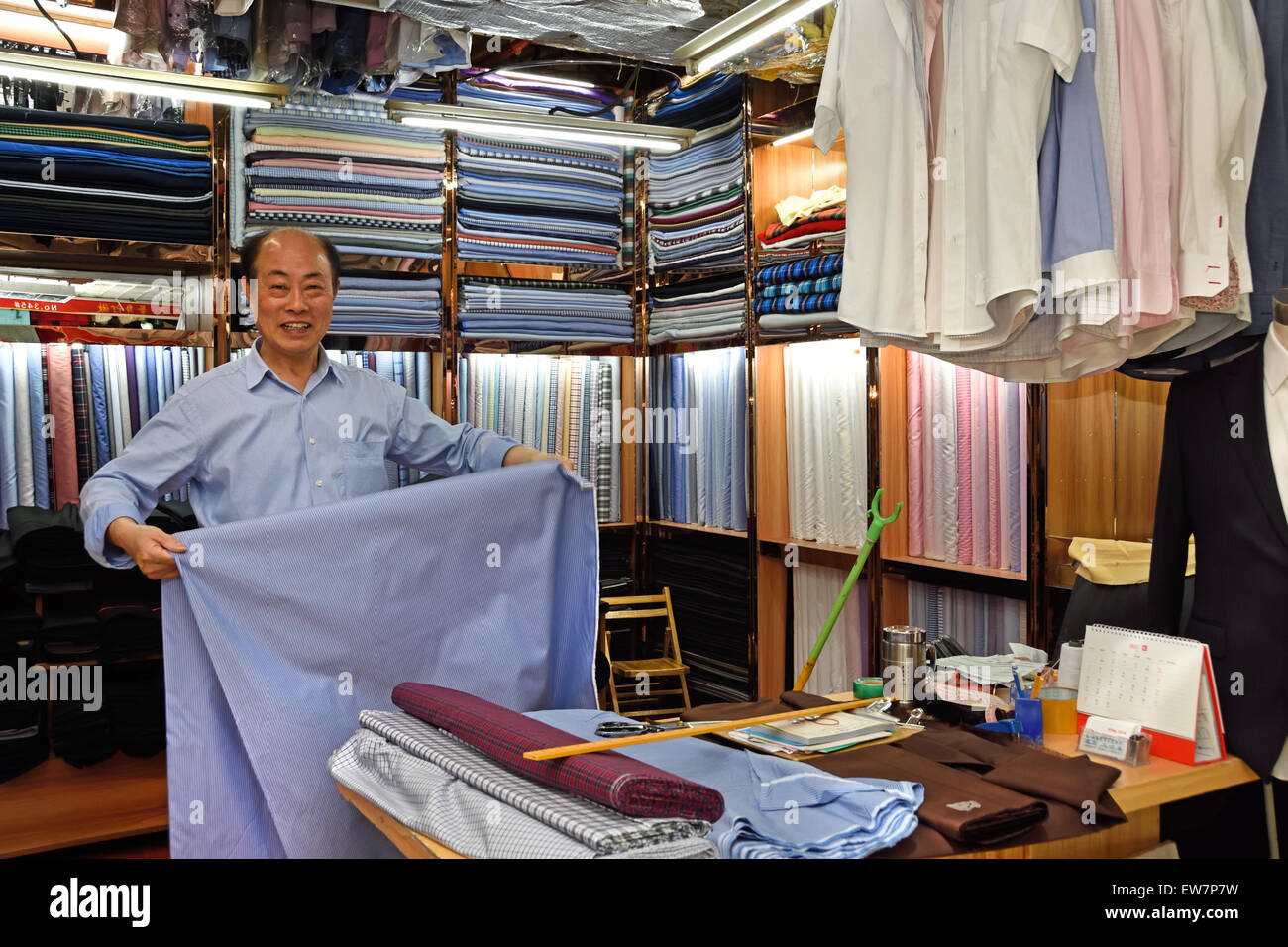 Fabric Market Shanghai High Resolution Stock Photography and Images - Alamy