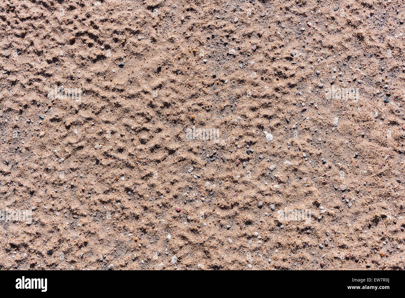 Brown Sand After Rain Drops Make Beautiful Textured Background Stock ...