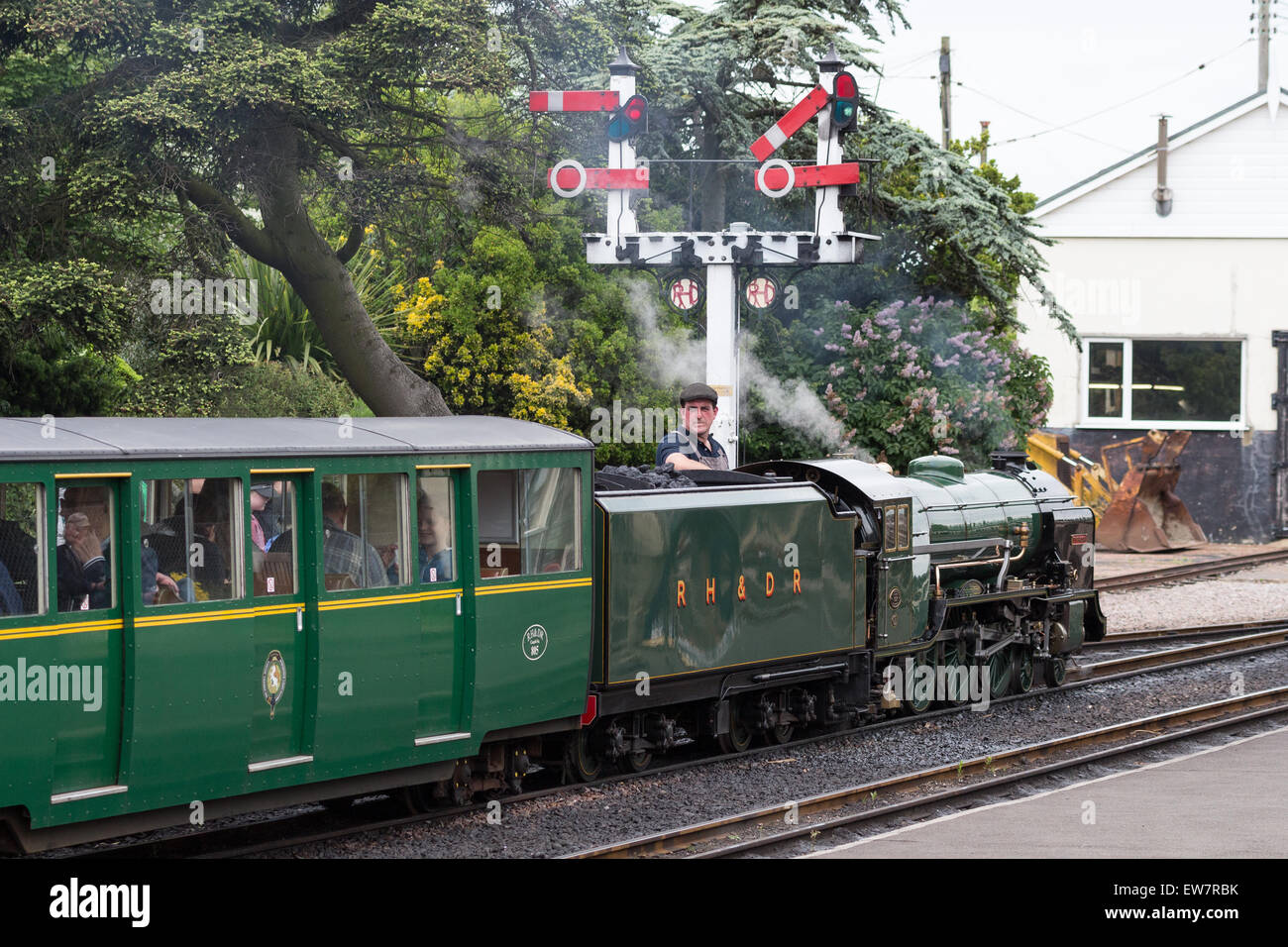 Hythe dymchurch miniature steam railway hi-res stock photography and ...