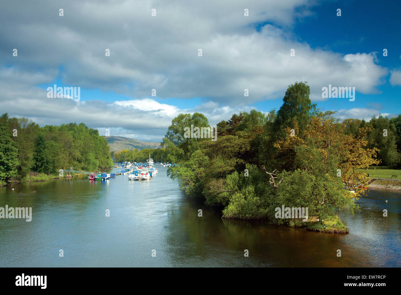 The River Leven from Balloch, West Dunbartonshire Stock Photo - Alamy