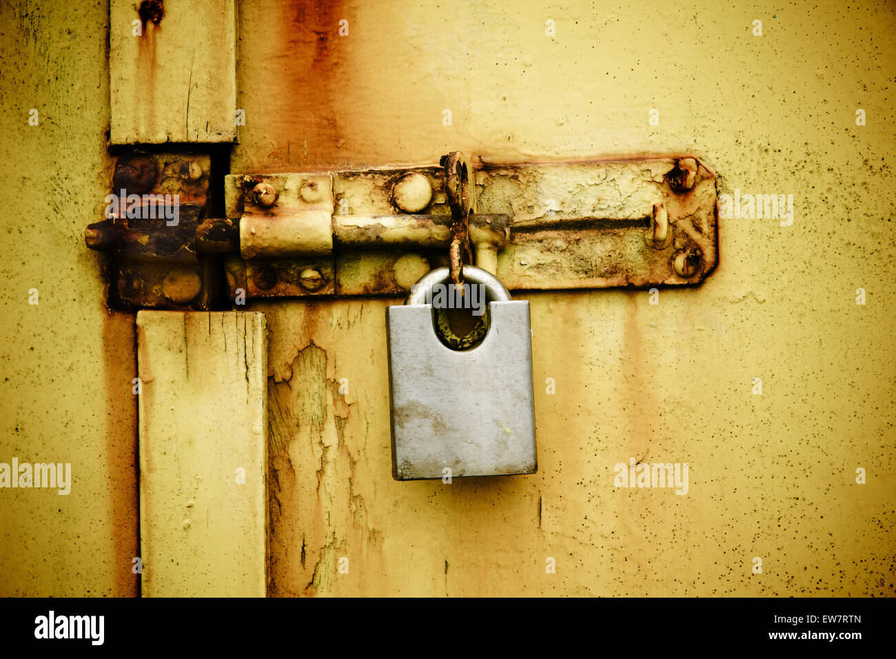 Broken Lock Padlock Horizontal High Resolution Stock Photography and ...