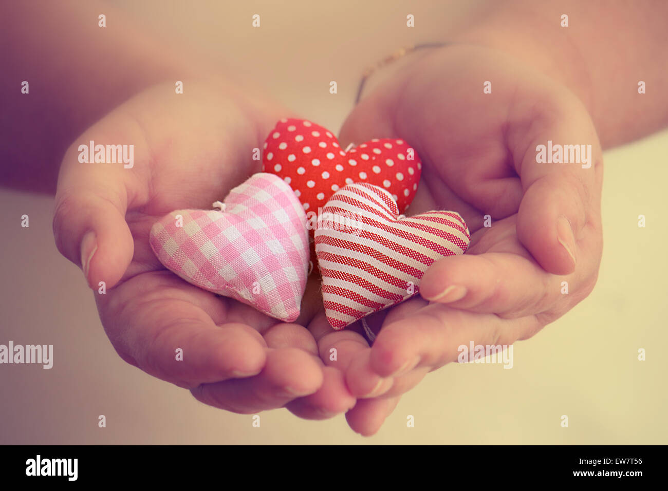 Hearts hands hi-res stock photography and images - Alamy