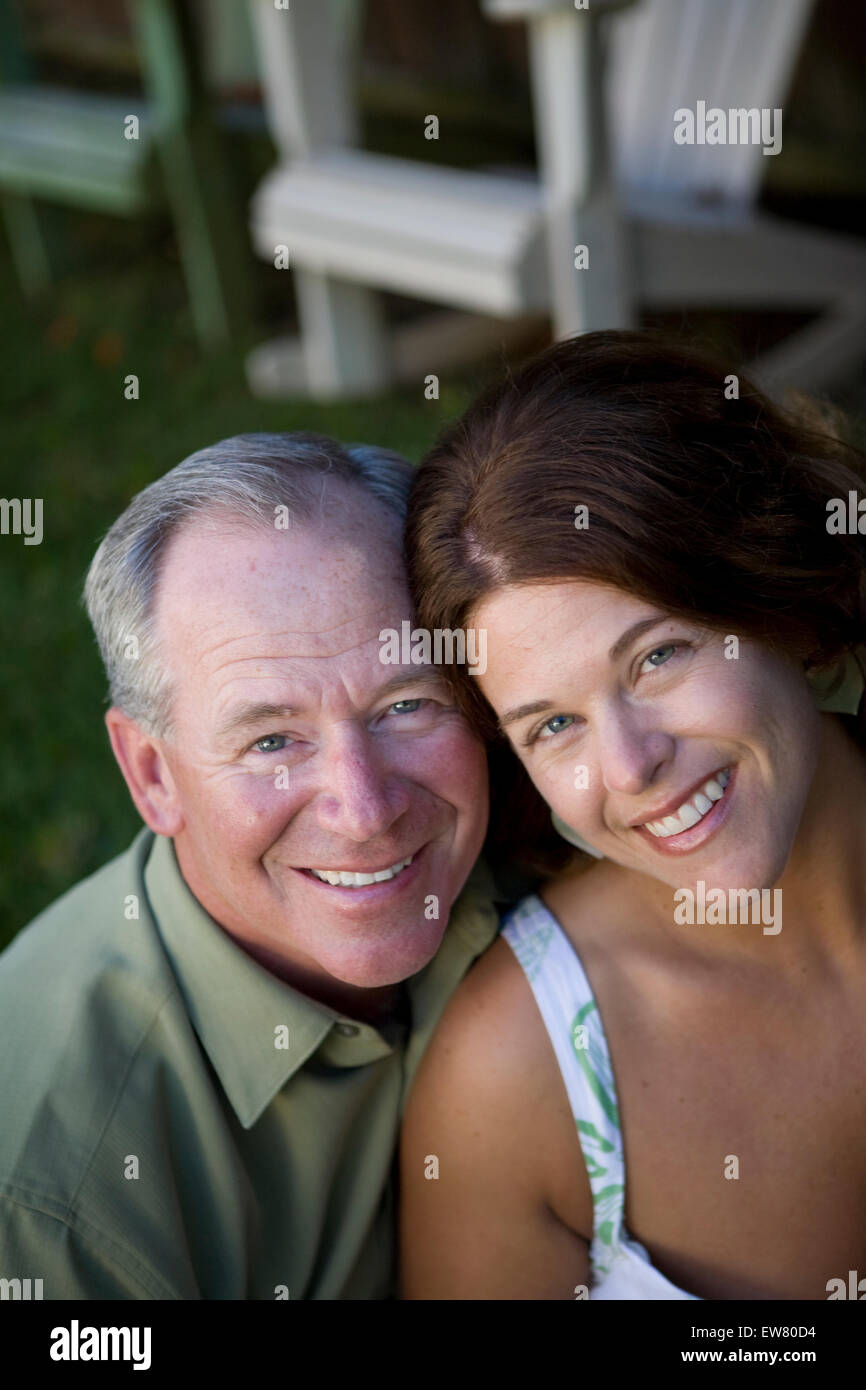 happy couple enjoys life together Stock Photo - Alamy