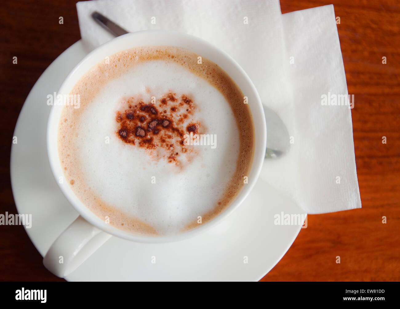 Coffee Cappuccino Cup Of Coffee, Still Life Stock Photo - Alamy