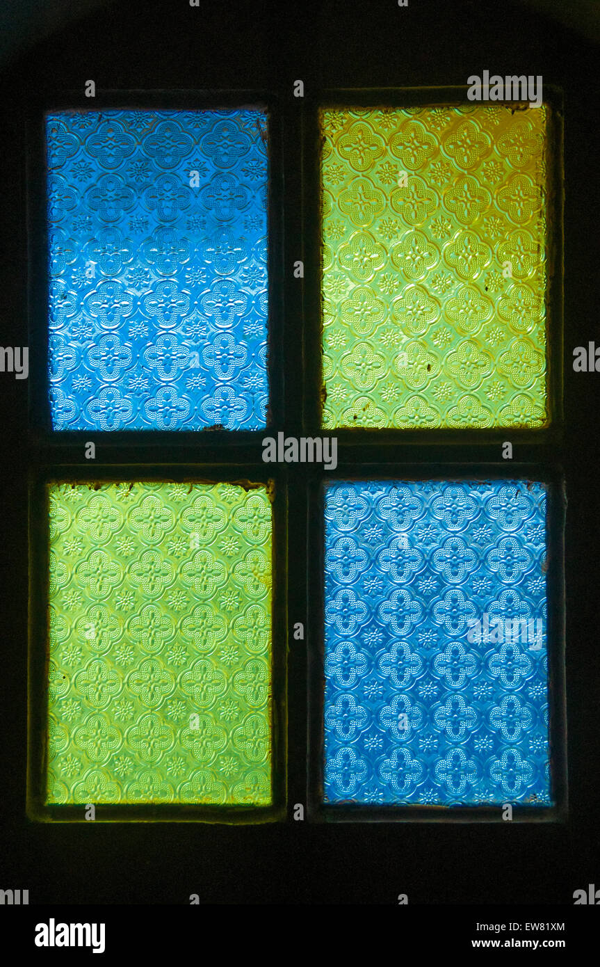 Stained glass window Stock Photo - Alamy