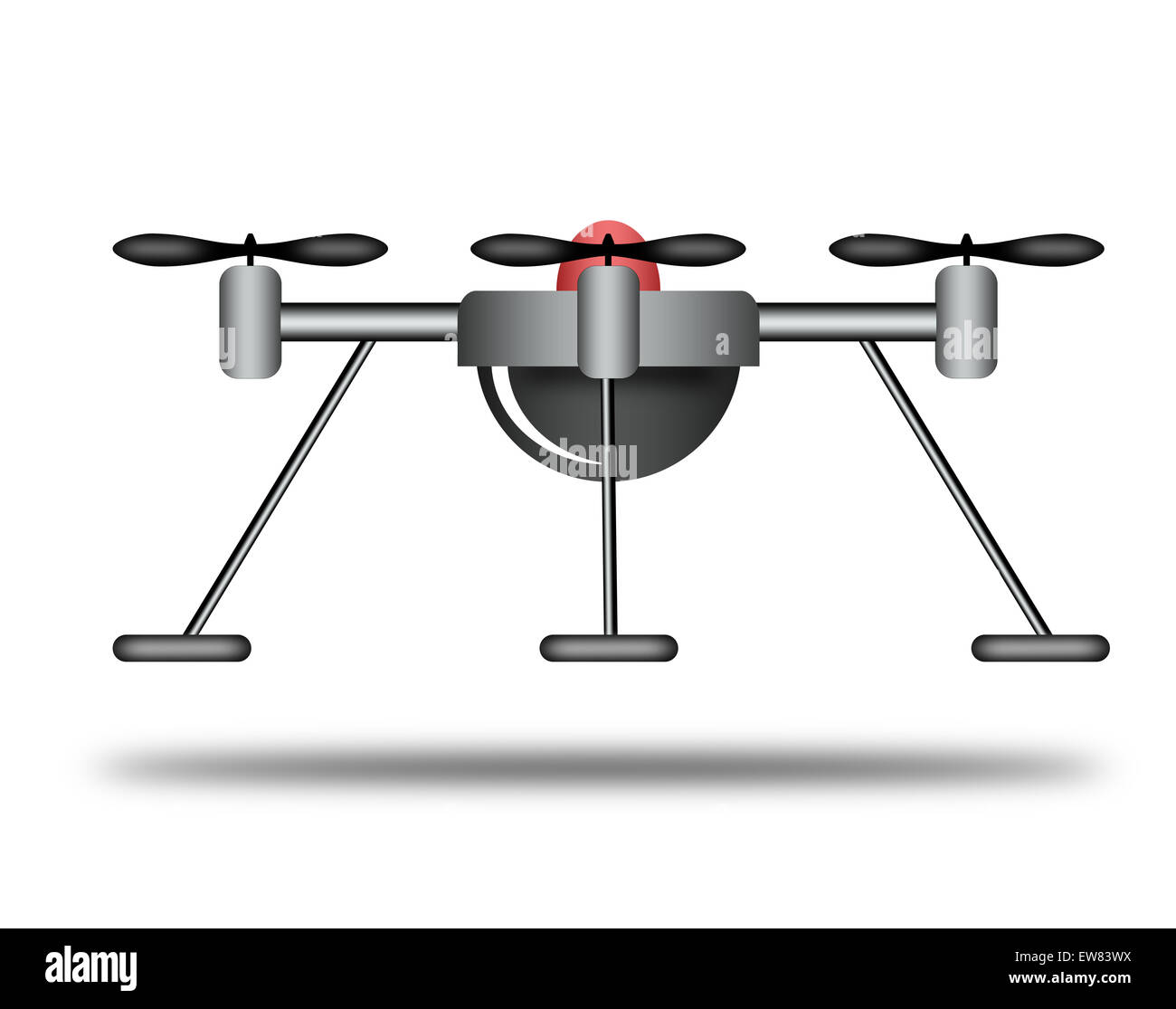 Drone multirotor Cut Out Stock Images & Pictures - Alamy