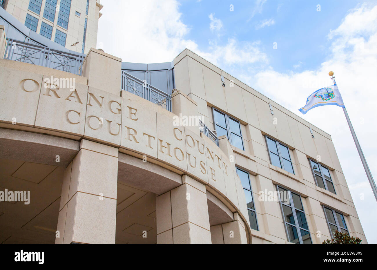 Orange County Courthouse building in downtown Orlando Florida Stock ...