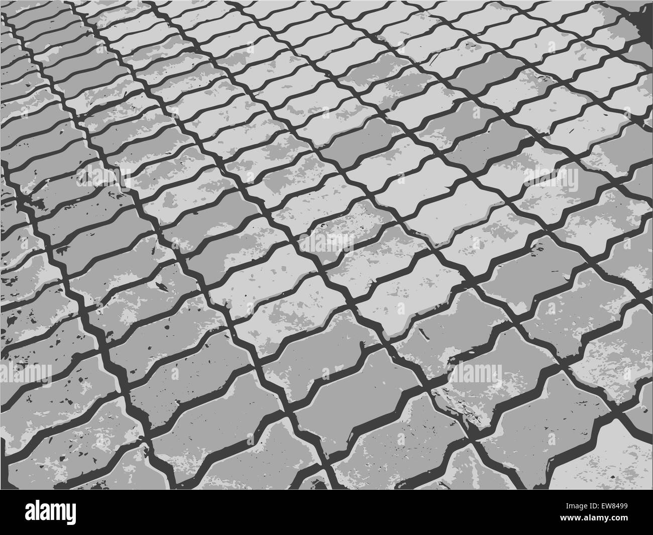 Tiles sidewalk Stock Vector Images - Alamy