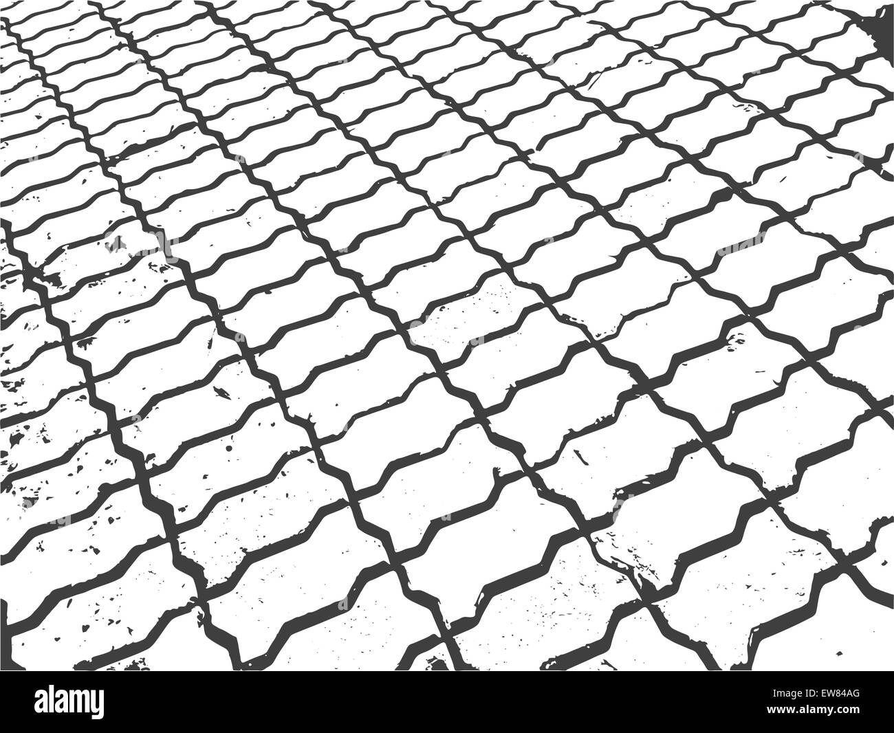 Paving tile tiles Stock Vector Images - Alamy