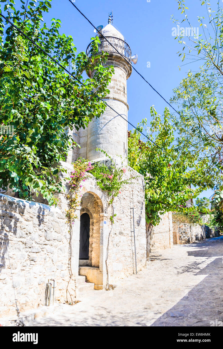 A mosque in Datca, Mugla, Turkey Stock Photo - Alamy