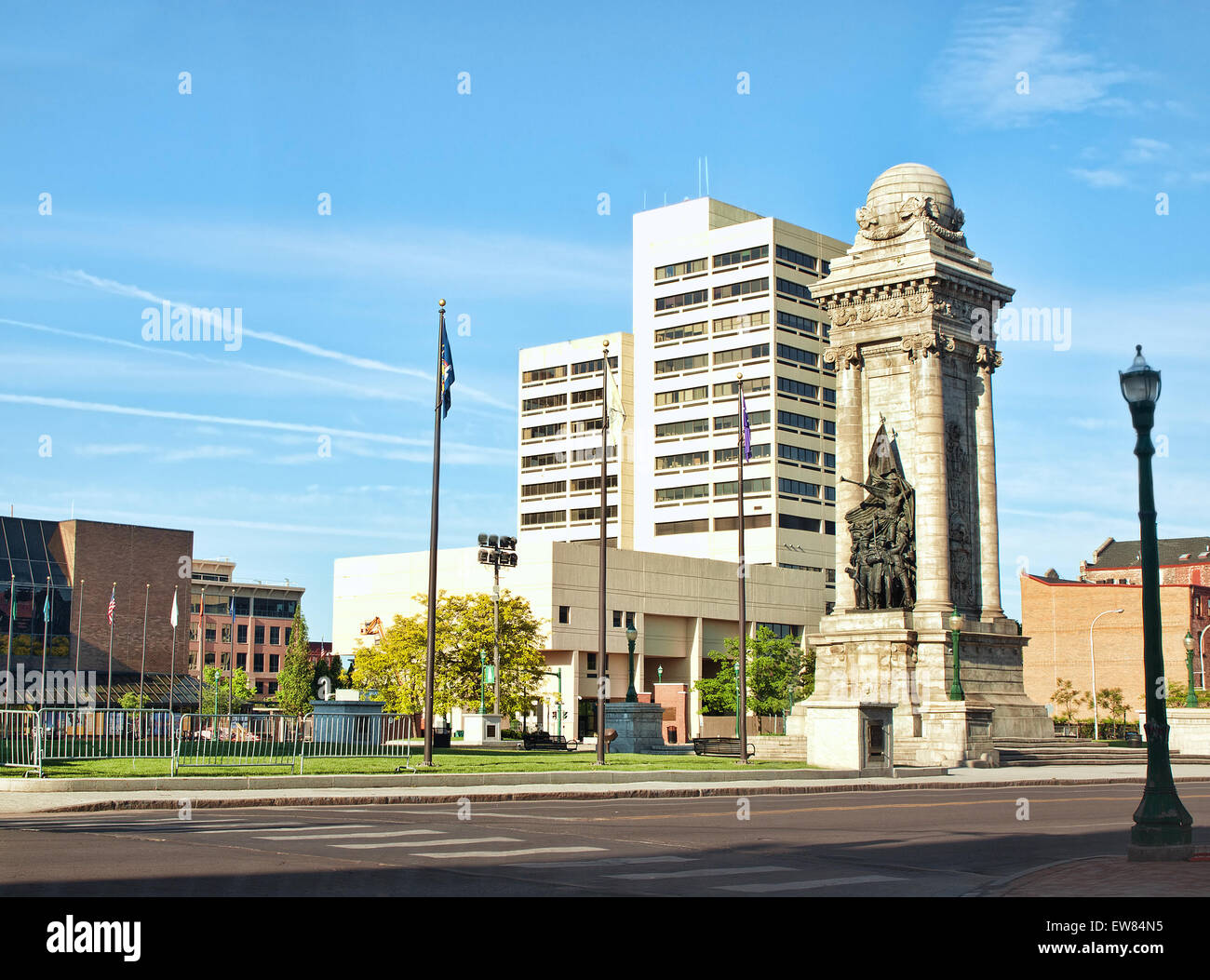 Clinton Square in downtown Syracuse, New York Stock Photo - Alamy