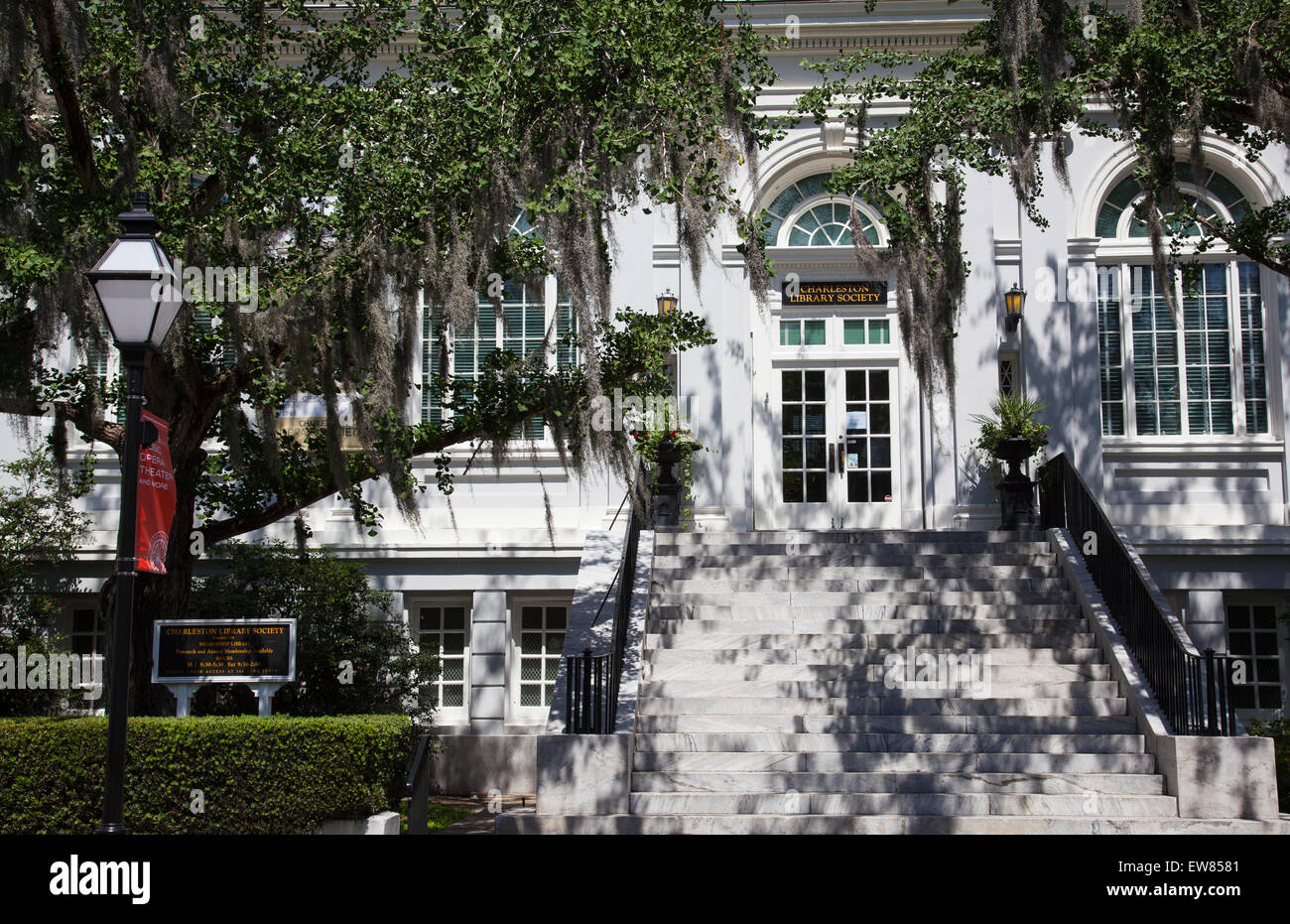 Charleston Library Society in Charleston, South Carolina USA Stock ...