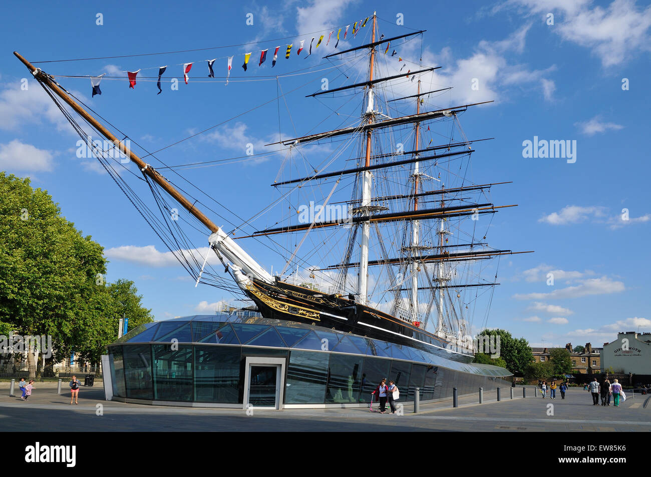 The Cutty Sark at Greenwich , London UK Stock Photo - Alamy