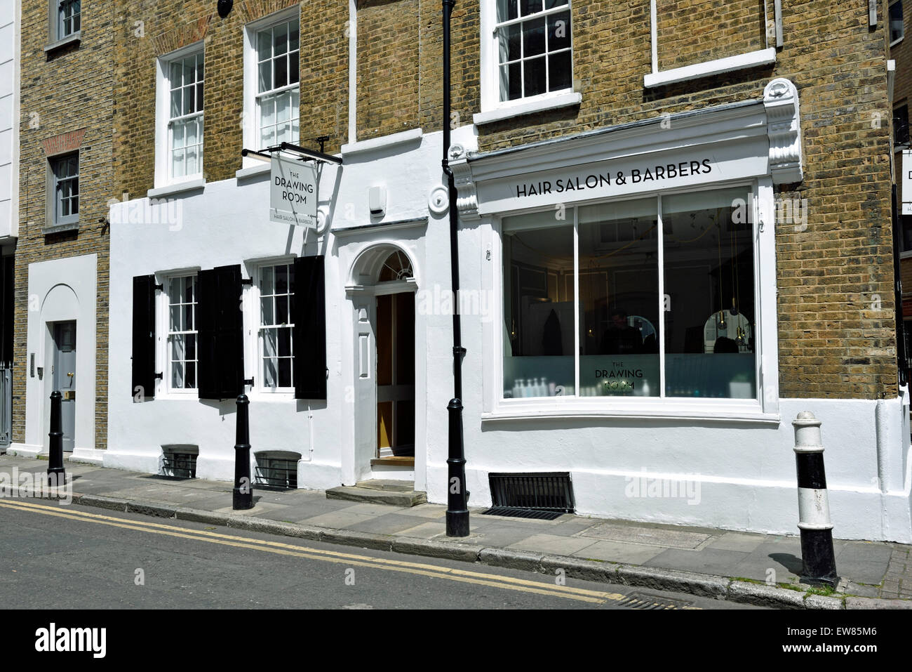 The Drawing Room hair salon and barbers, Spitalfields, London Borough ...