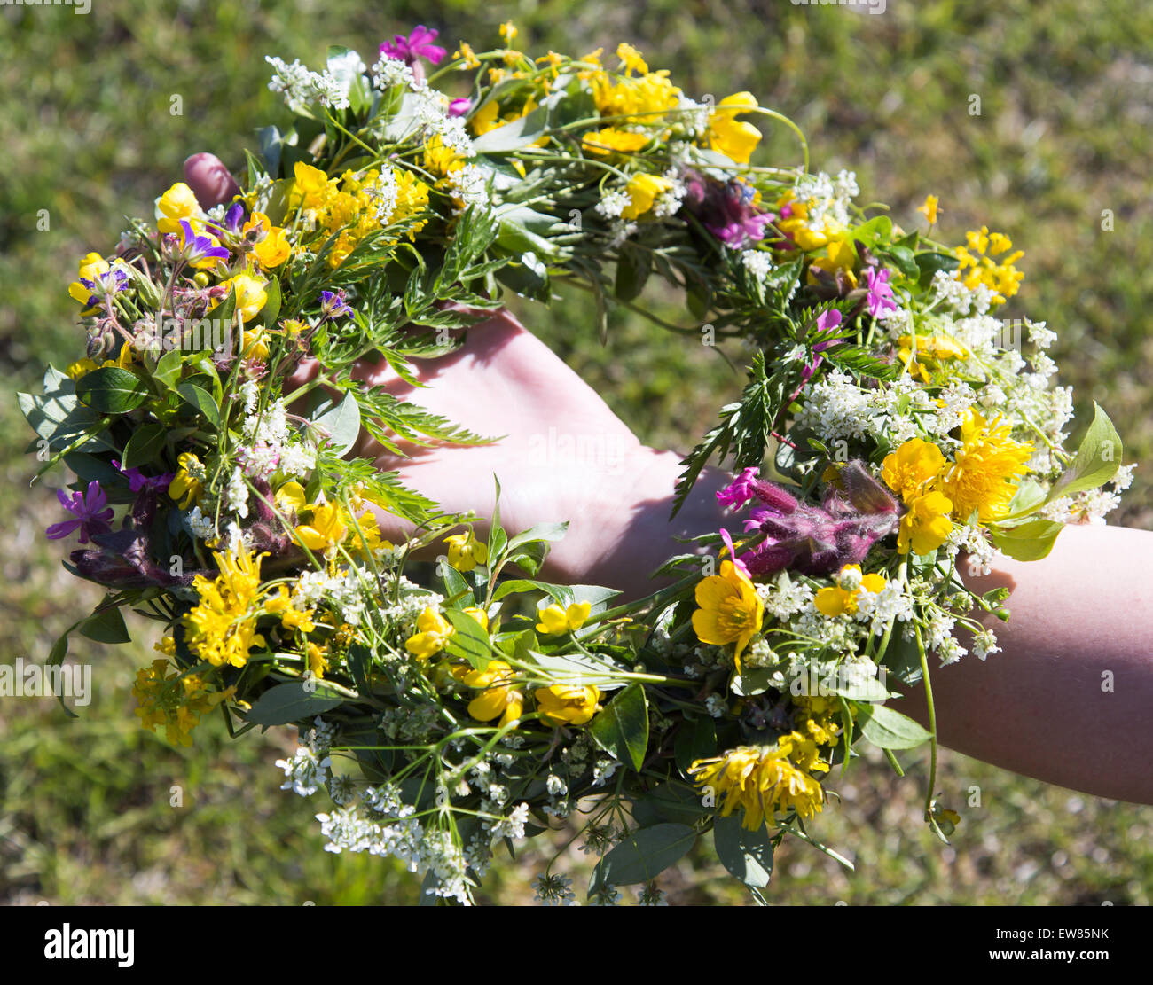 Swedish midsummer hi-res stock photography and images - Alamy