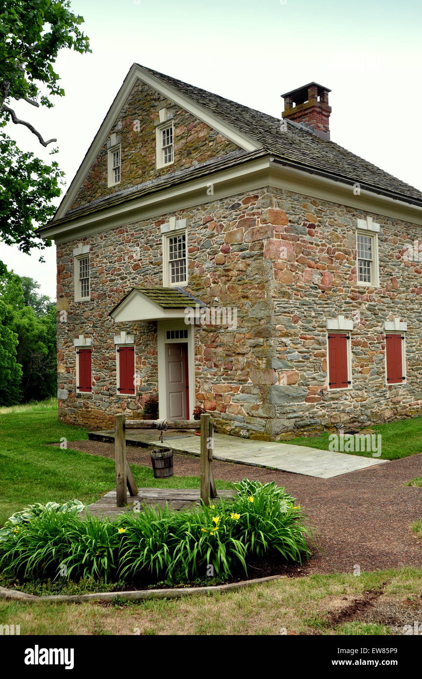 Quarryville, Pennsylvania: Fieldstone home where Robert Fulton, the ...