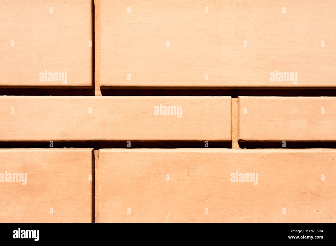 Orange old bricks background with dark lines texture wallpaper Stock ...