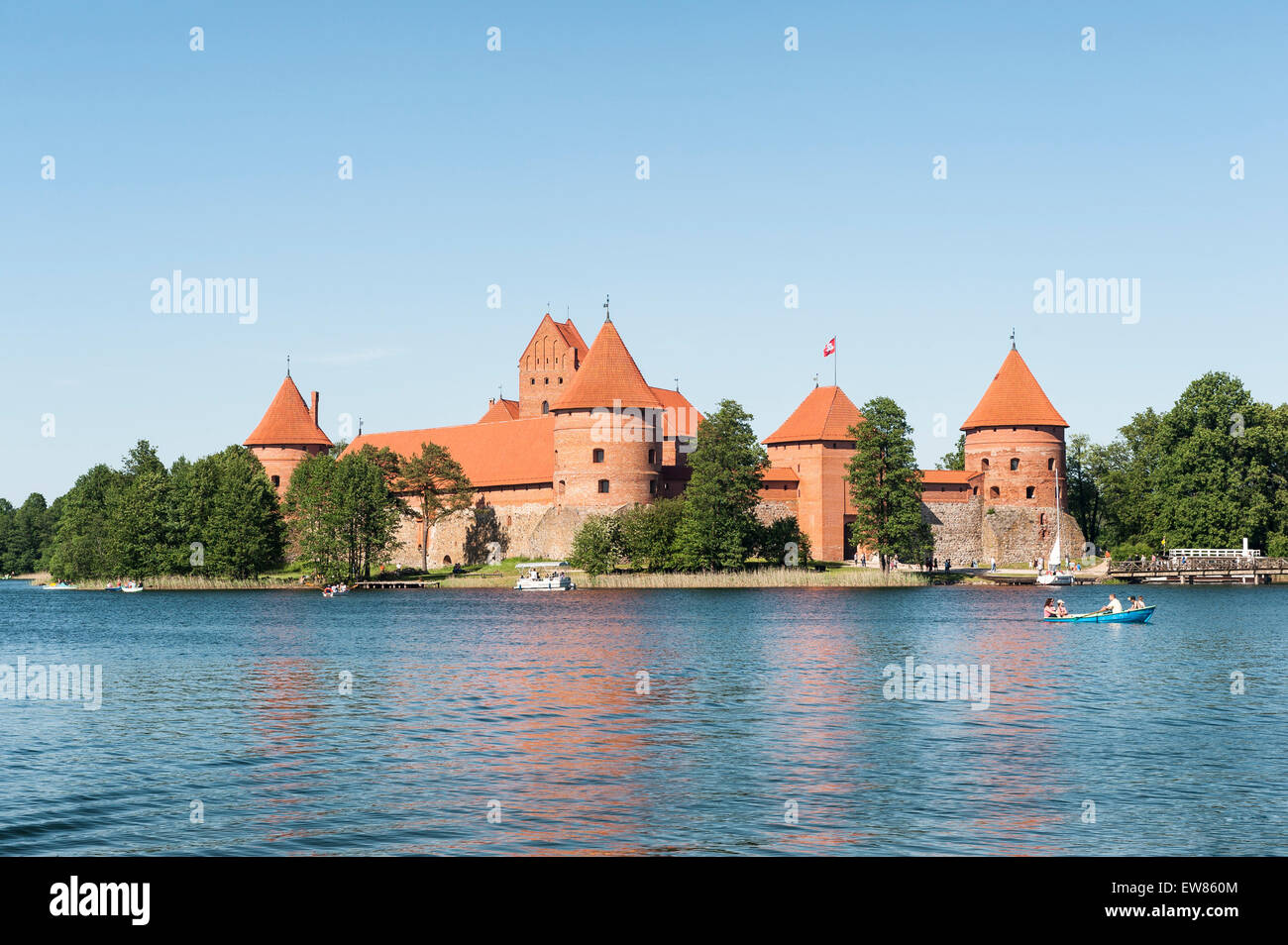 Trakai Island Castle, Trakai, Lithuania Stock Photo - Alamy