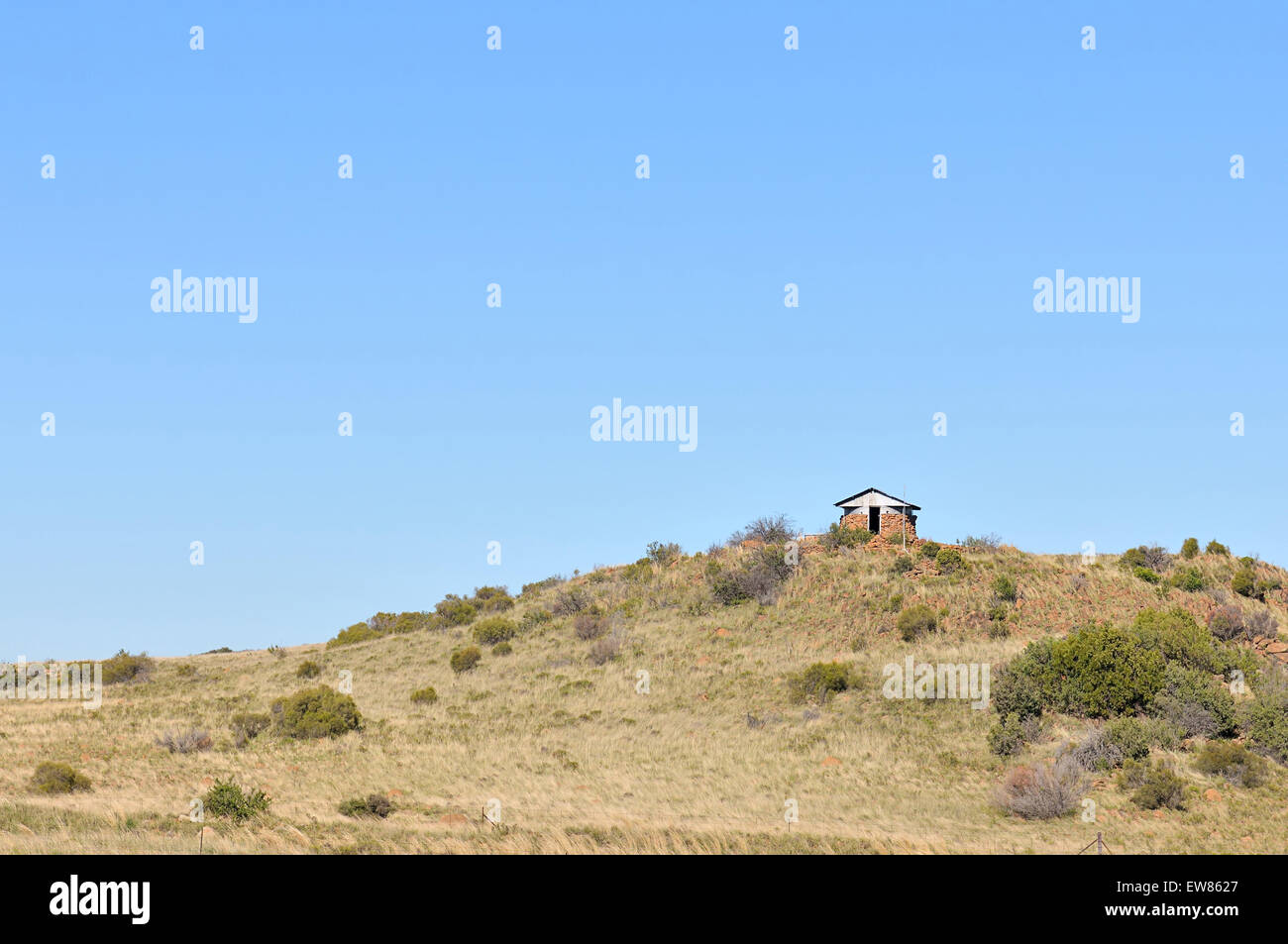 Blockhouse next to road S139 south of Springfontein in the Northern ...