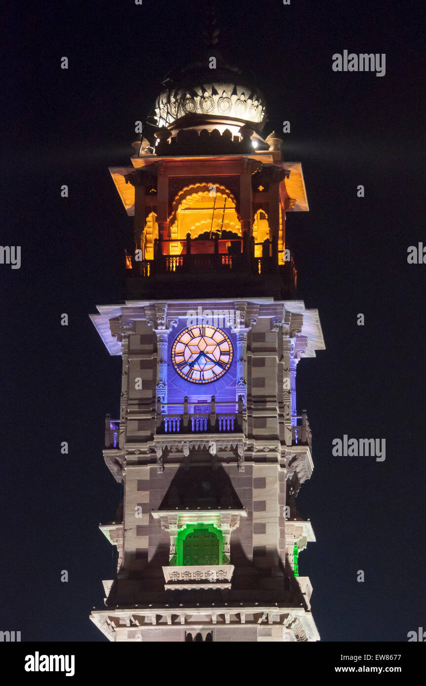 India Rajasthan Jodhpur Clock Tower High Resolution Stock Photography ...