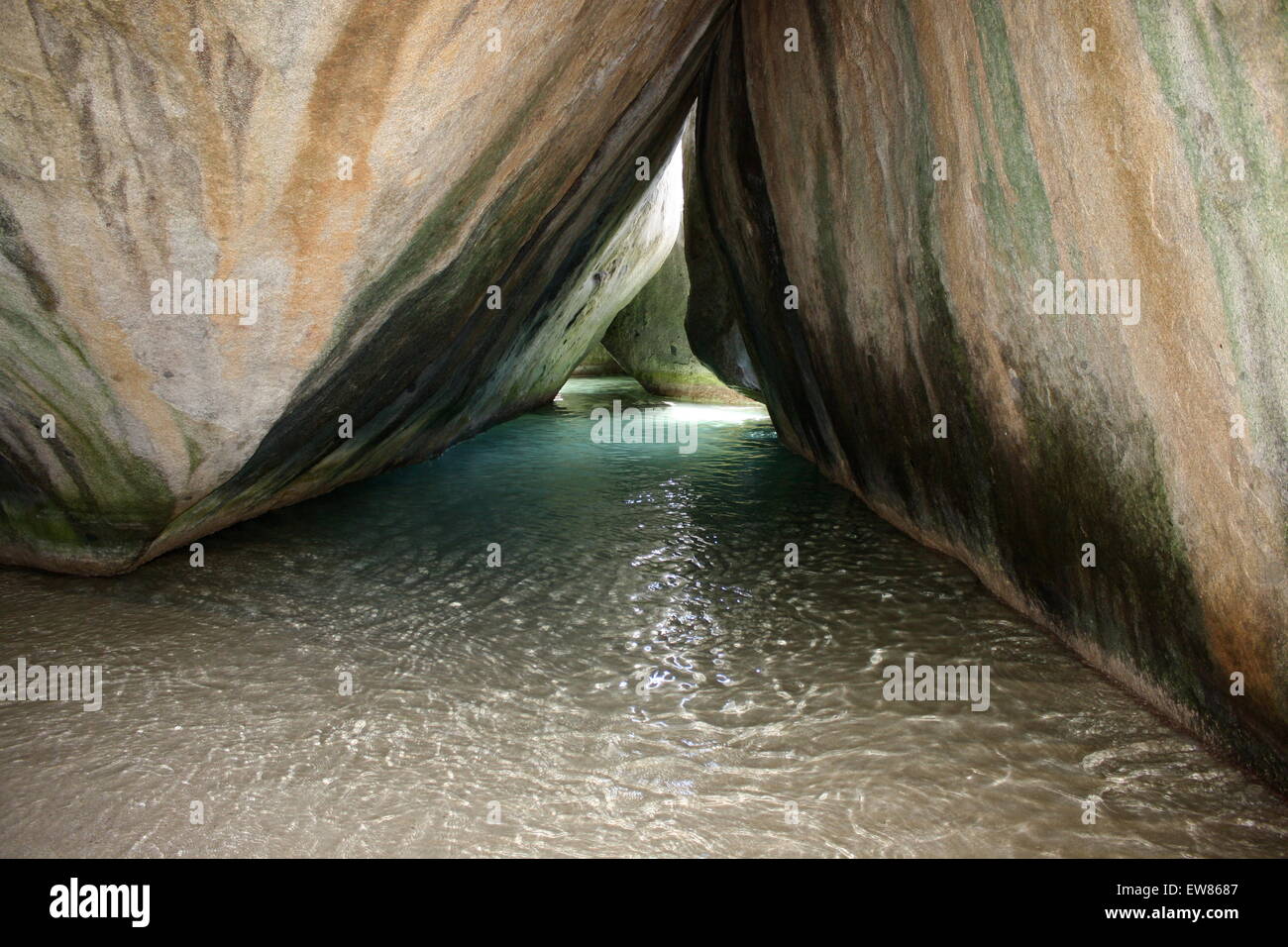 The Baths - British Virgin Islands Stock Photo - Alamy