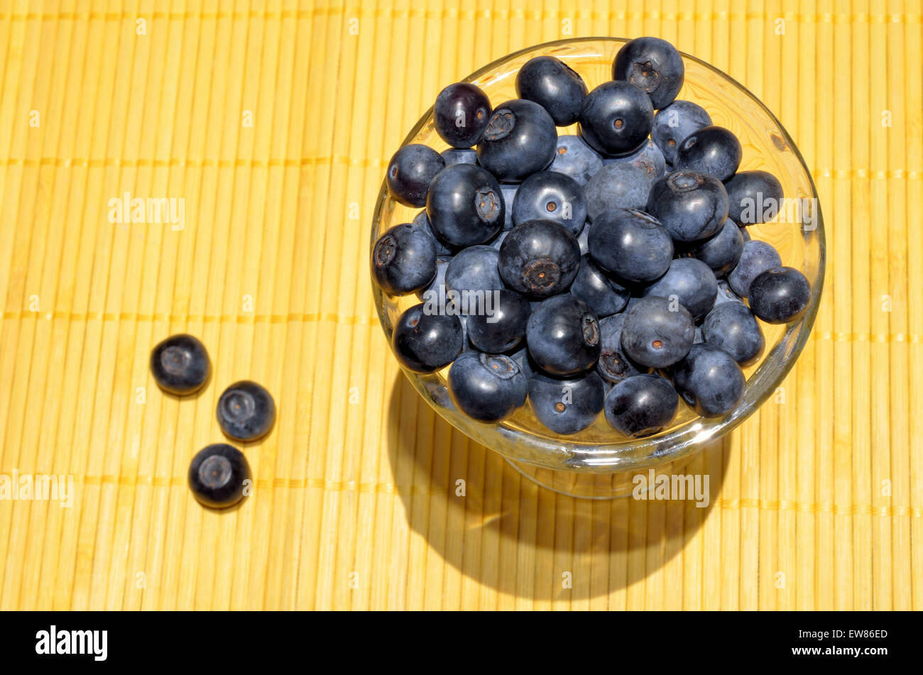 Fresh organic homegrown ripe sweet blueberries Stock Photo - Alamy