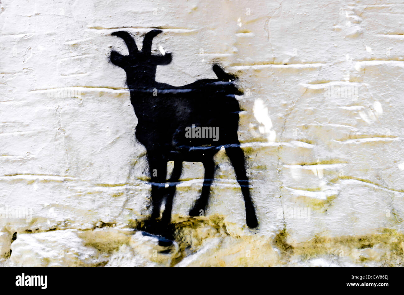 Goat outline hi-res stock photography and images - Alamy