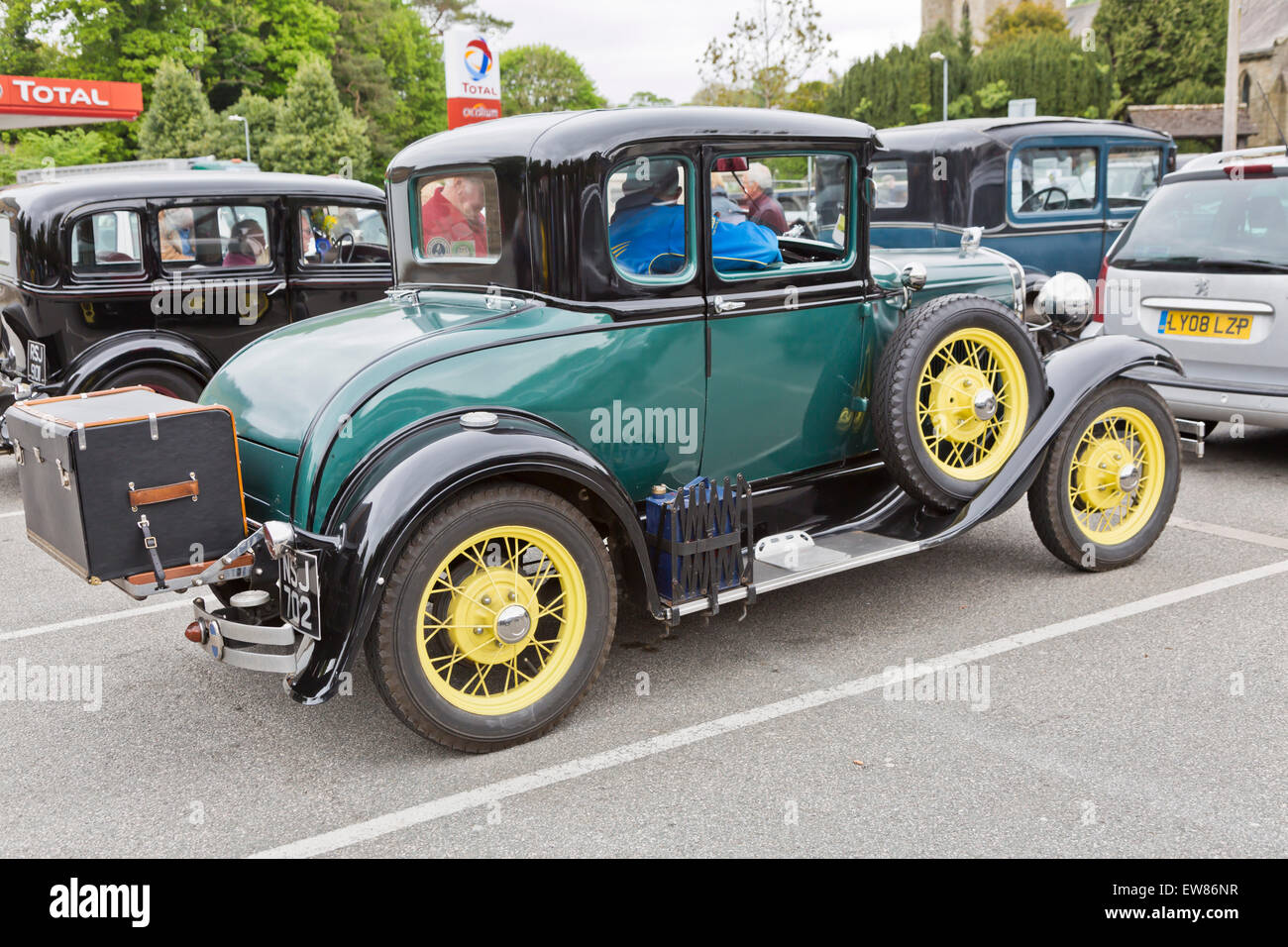 MODEL `A` FORD YORKSHIRE DALES RALLY MAY 2015 Stock Photo - Alamy