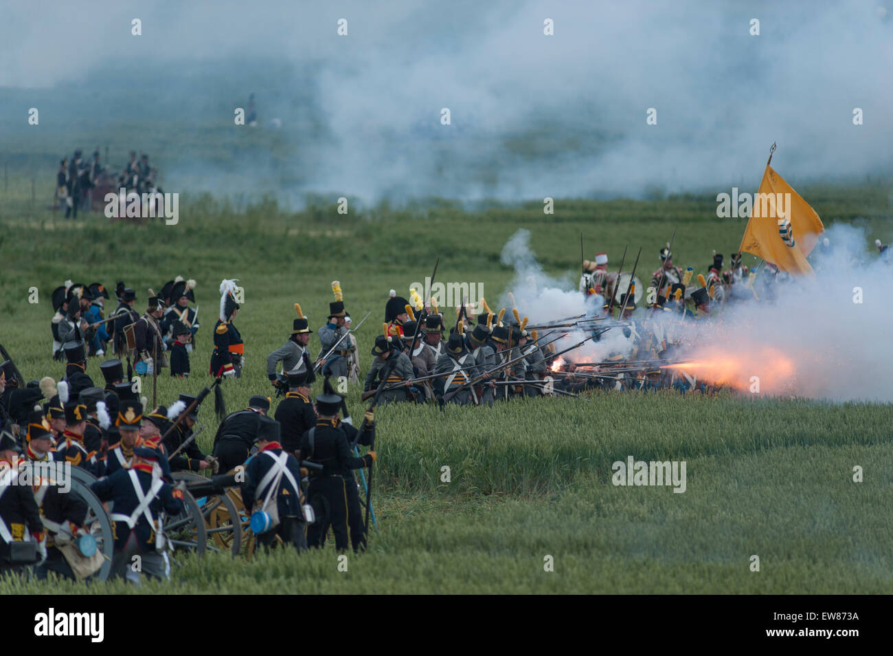 Waterloo cannon hi-res stock photography and images - Alamy
