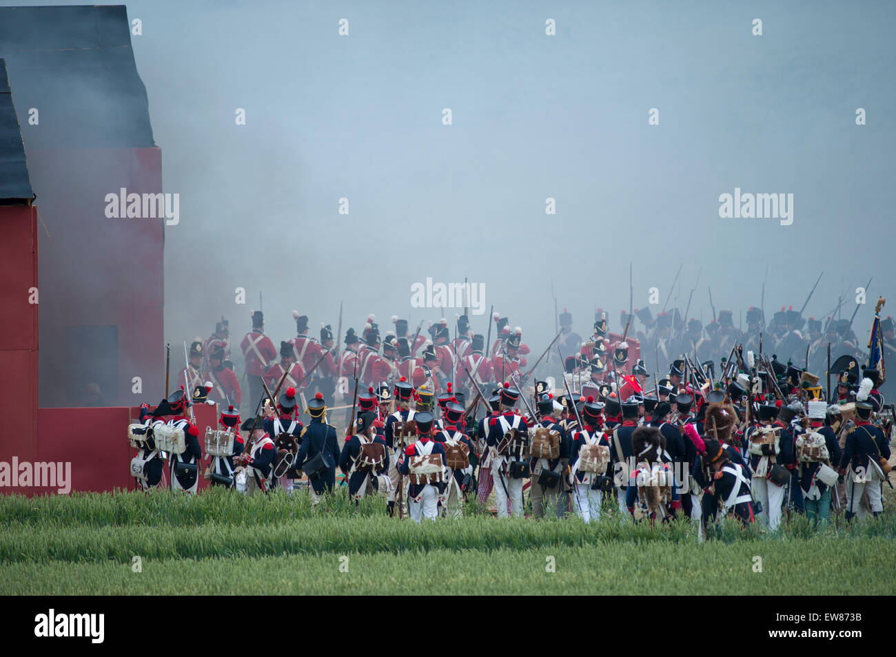 Napoleonic artillery reenactment hi-res stock photography and images ...