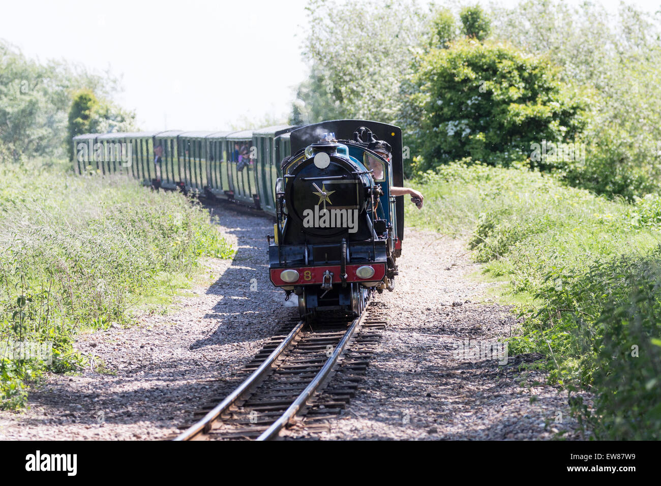 Hythe dymchurch miniature steam railway hi-res stock photography and ...