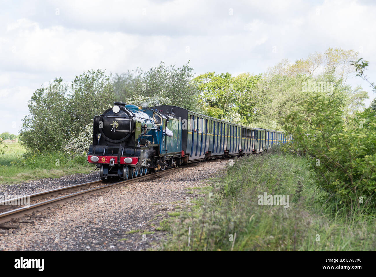 Miniature steam trains hi-res stock photography and images - Alamy