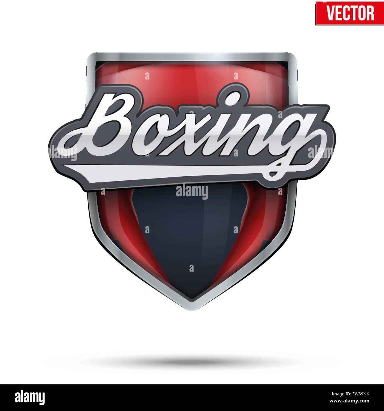 Premium symbol of Boxing label Stock Vector Image & Art - Alamy