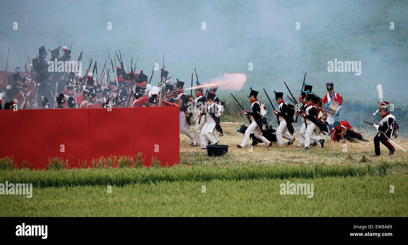 200th anniversary of battle of waterloo hi-res stock photography and ...