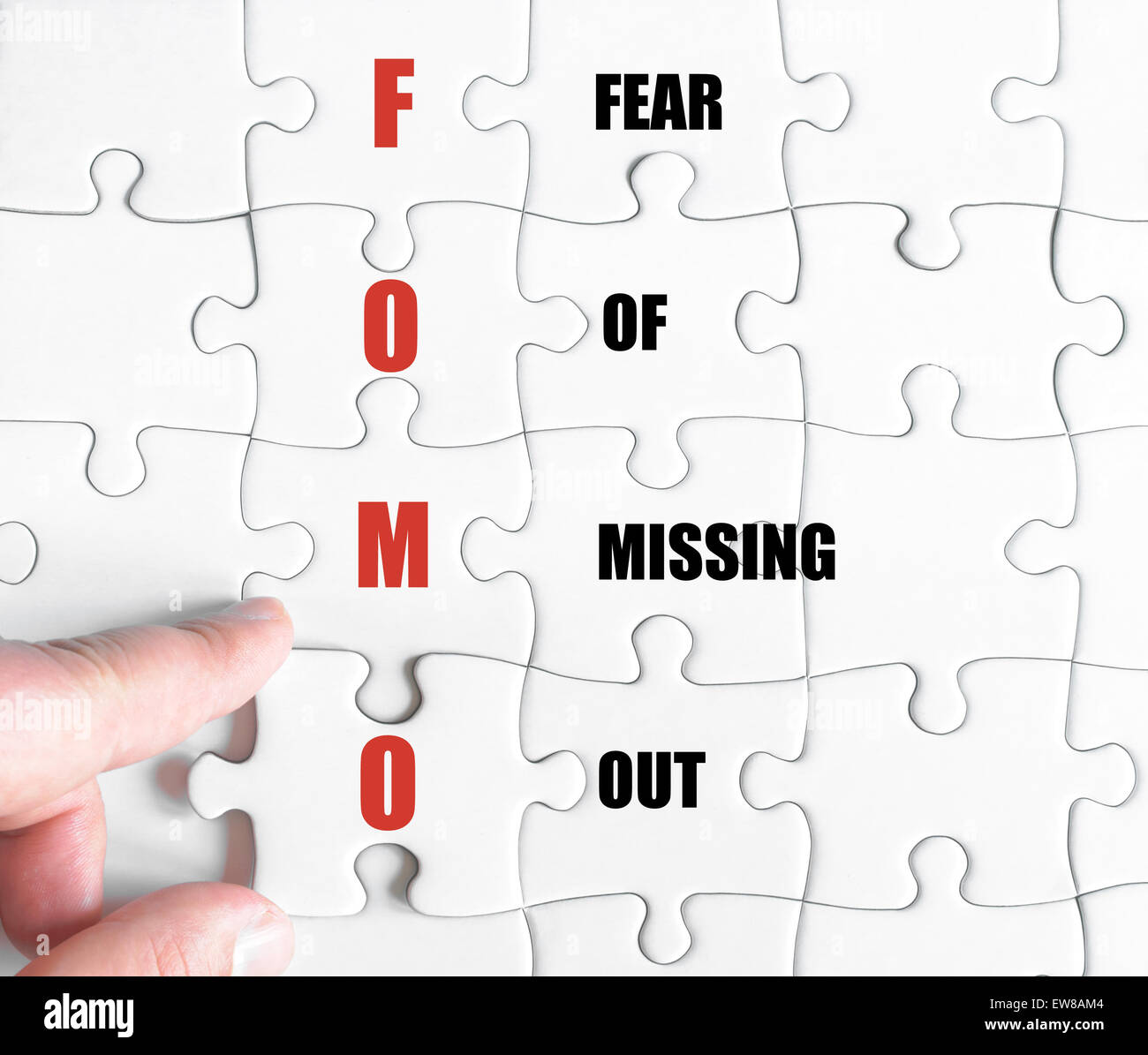Fomo concept hi-res stock photography and images - Alamy