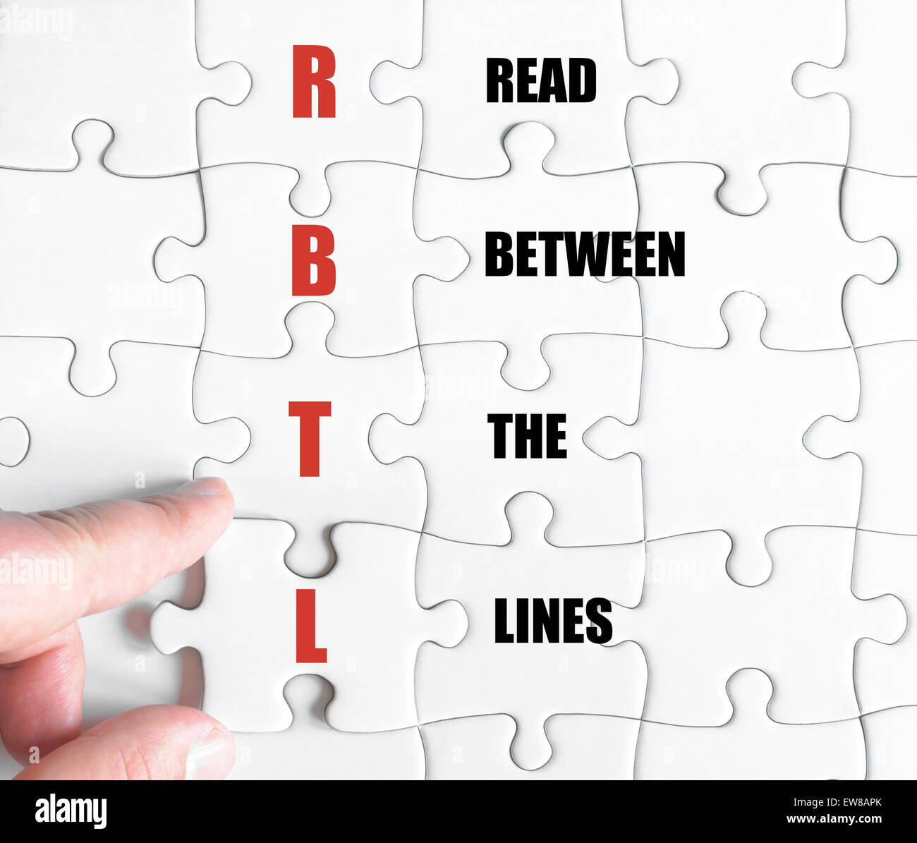 Concept image of Business Acronym RBTL as Read Between The Lines Stock ...