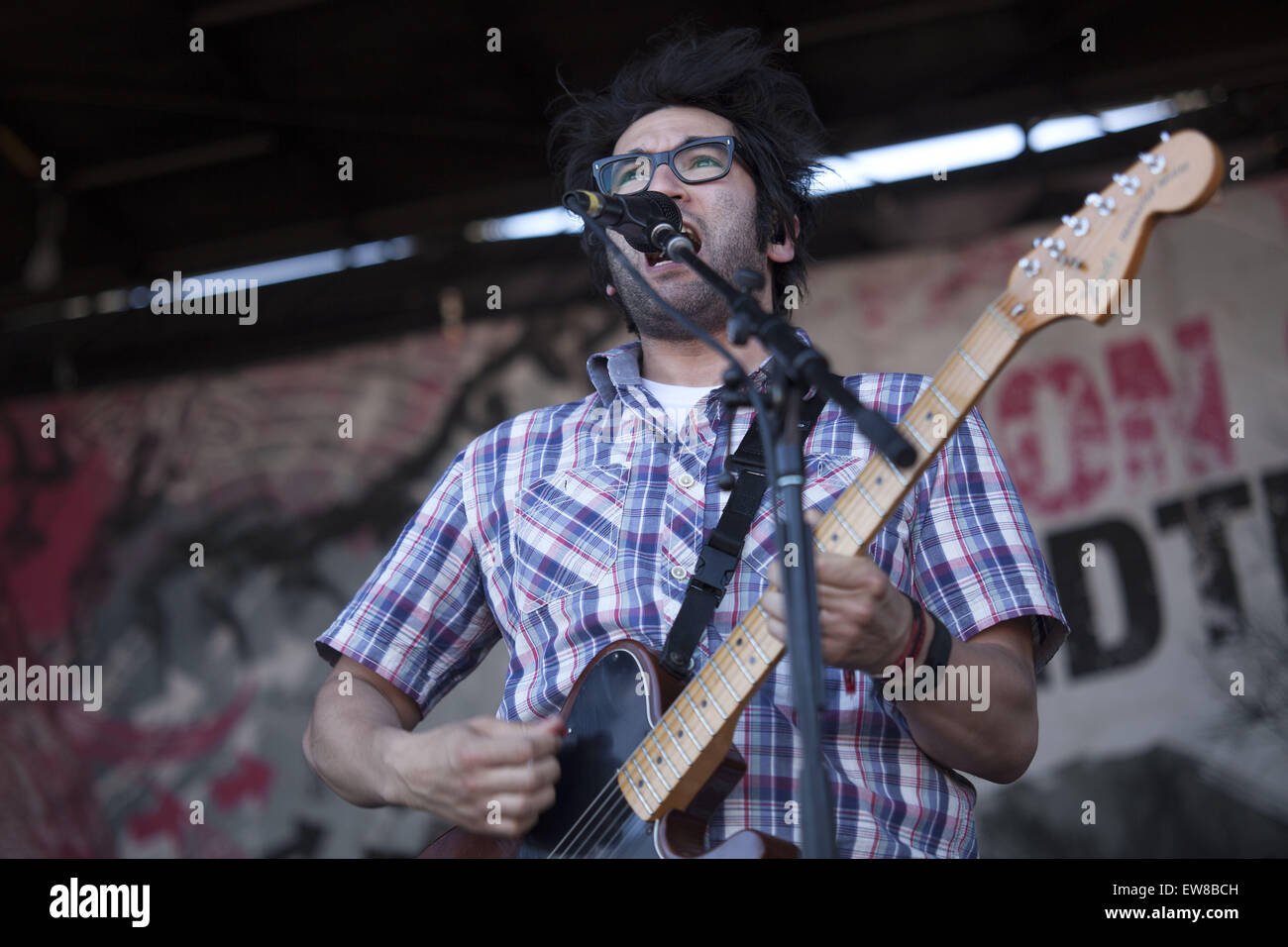 Justin pierre of motion city soundtrack hi-res stock photography and ...