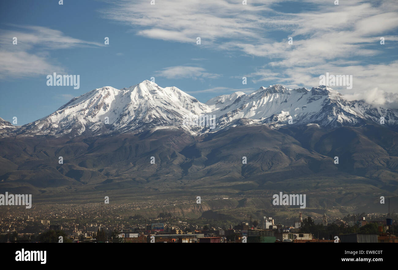 Chachani volcano hi-res stock photography and images - Alamy