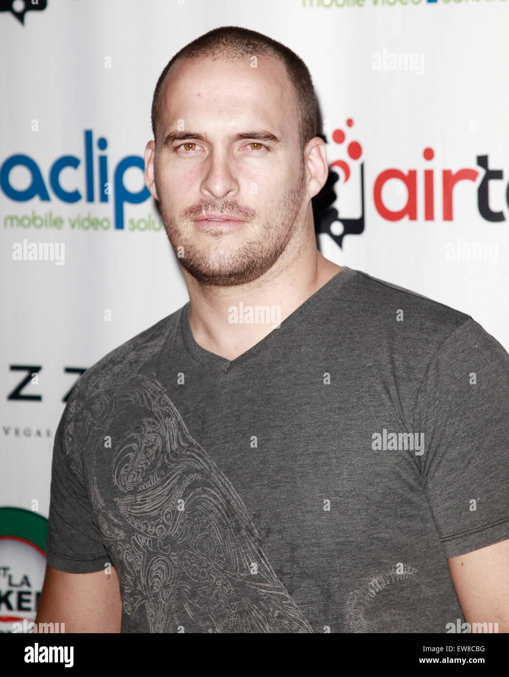 Las Vegas, Nevada, USA. 19th June, 2015. Actor Erik Aude attends the ...