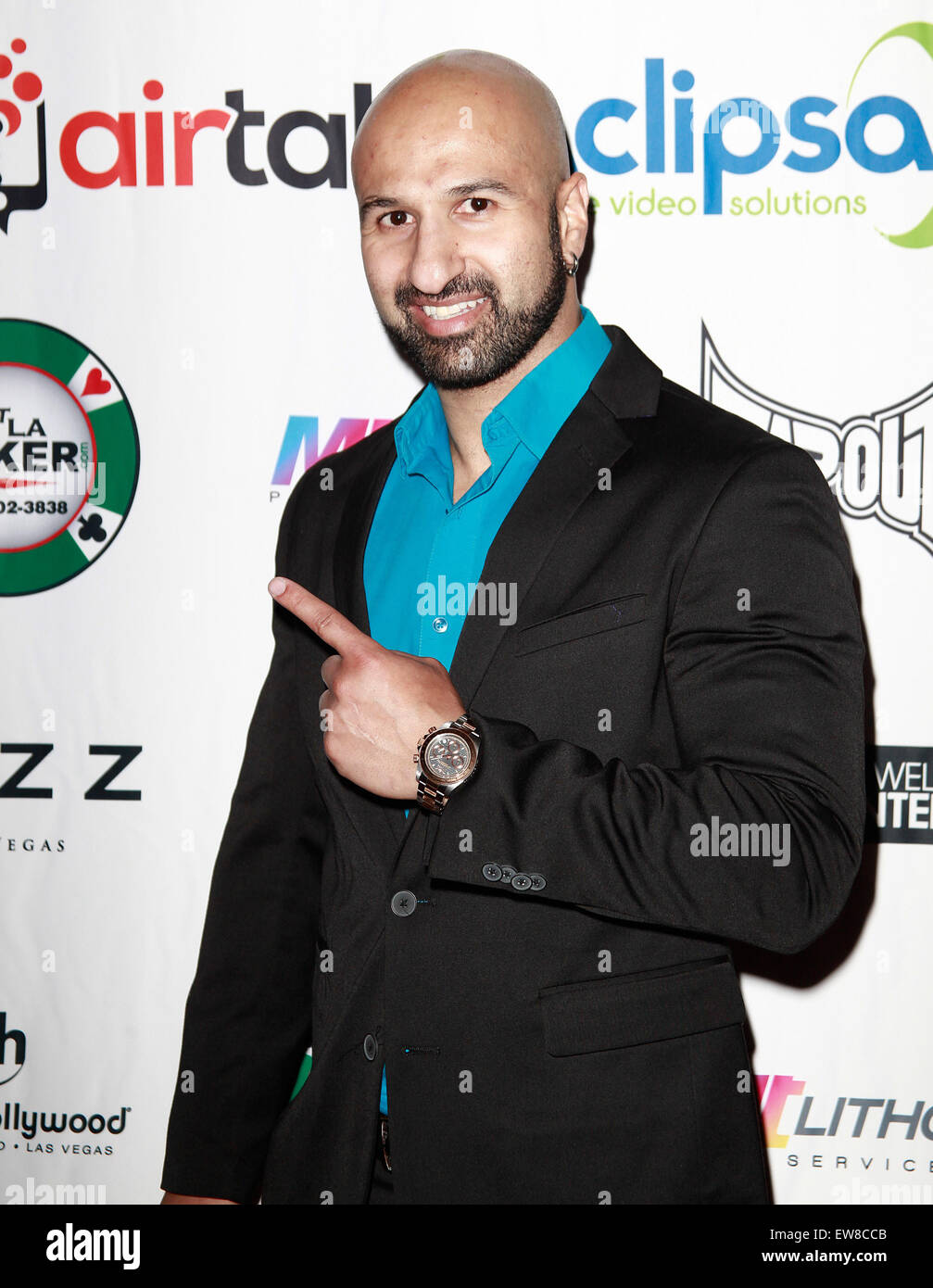 Las Vegas, Nevada, USA. 19th June, 2015. Shawn Daivari attends the ...