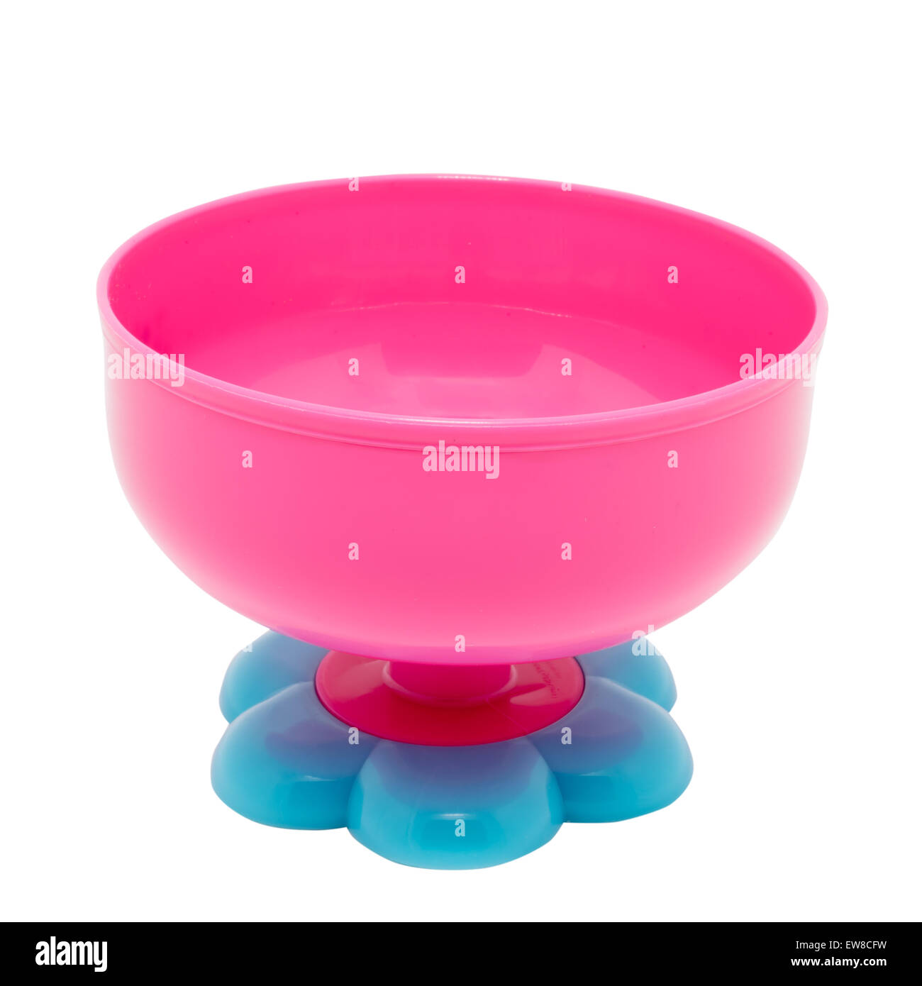 Red Ice cream cup isolated on white background Stock Photo - Alamy